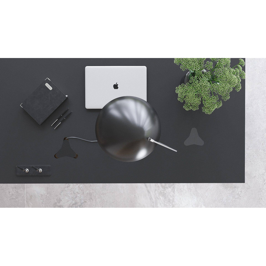 Move 70.8 Executive Fixed Desk w/Built-in Power Socket Block, Grommet ...