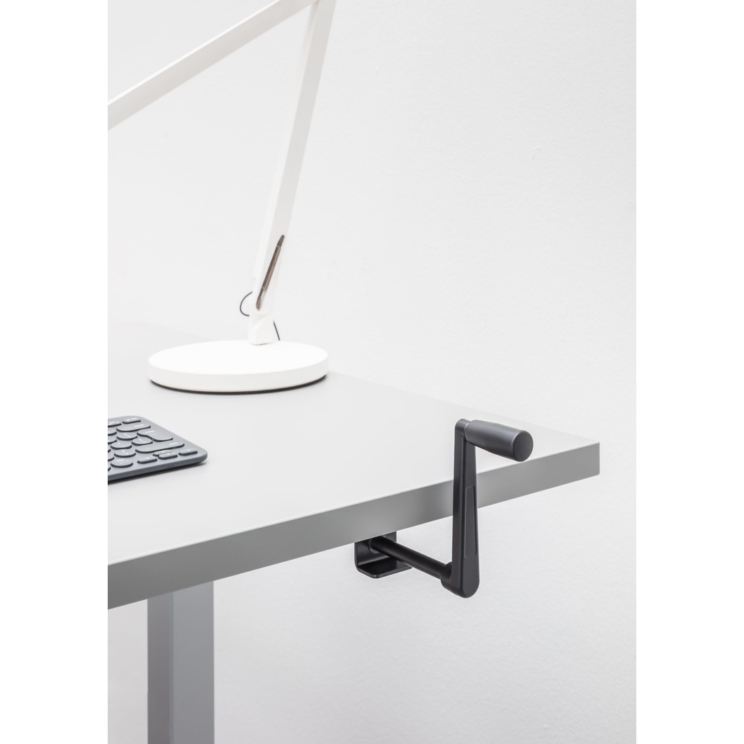 Ogi Drive Adjustable Office Desk w/Hand Crank Adjustment by MDD Office ...