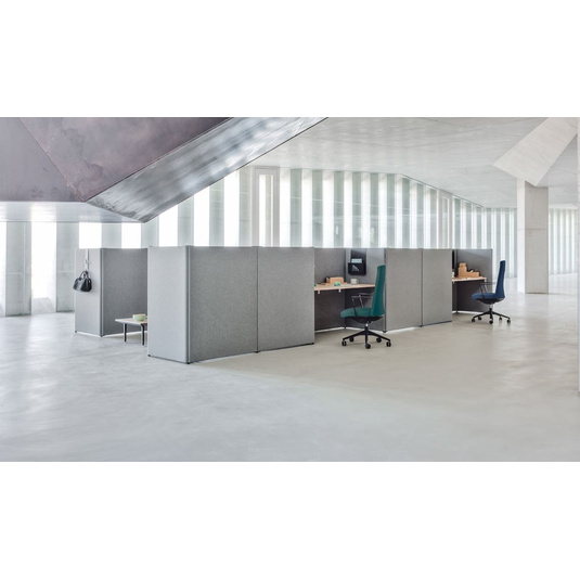 Link 4-Person Office Modular Screen System